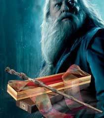 HARRY POTTER DUMBLEDORE ELDER WAND PROP REPLICA OLLIVANDER'S BOX NOBLE ...