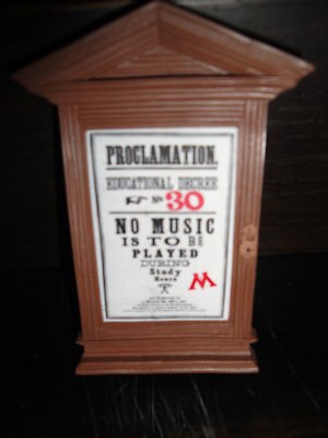 Wizarding World of Harry Potter PROCLAMATION 30 Magnet Universal Studios