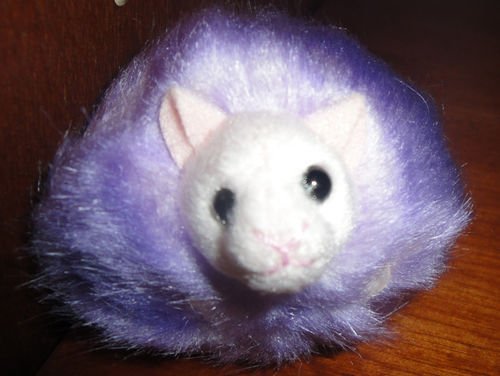 Wizarding World Harry Potter Purple Pygmy Puff Keychain