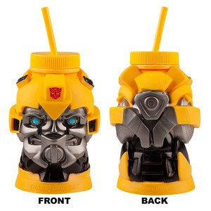 Transformers Bumblebee Molded Sipper Plastic Cup Mug Universal Studios ...