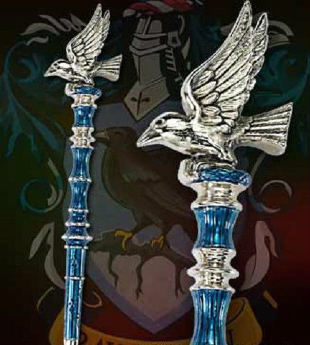 Harry Potter Hogwarts House Ravenclaw Silver Plated Pen Noble Collection