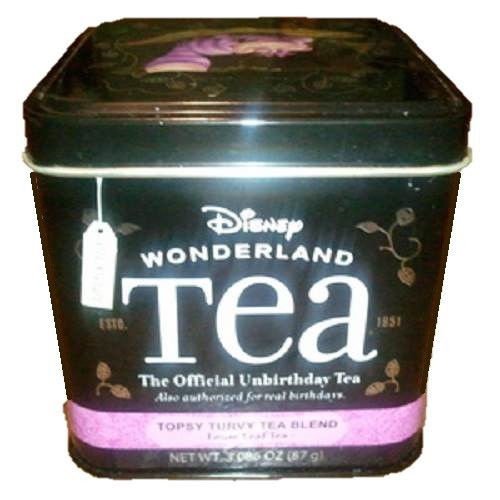 Disney Alice In Wonderland Topsy Turvy Blend Loose Leaf Tea Cheshire ...