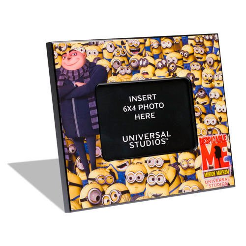 Despicable Me Gru and Minions Photo Frame Universal Studios