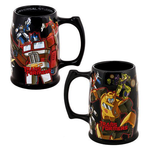 Transformers Optimus Prime Bumblebee Coffee Mug Stein Universal