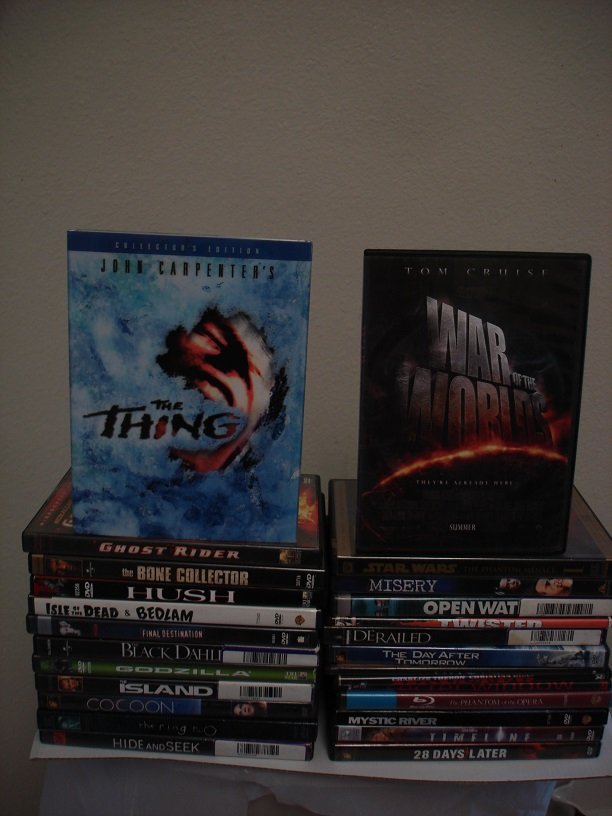 26 Sci Fi, Horror. Science Fiction & Scary DVD's