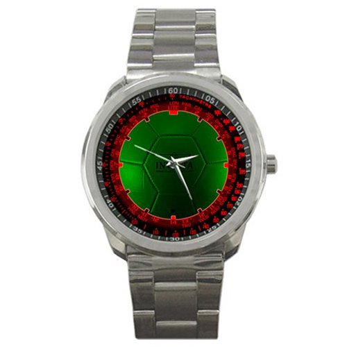 INVICTA SOCCER BALL SPORTS GEAR Style Sport Metal Watch
