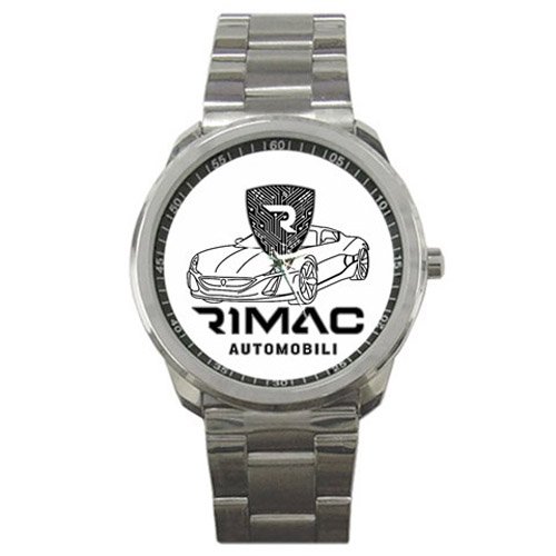 Rimac Nevera Stainless Steel Watch-Unisex