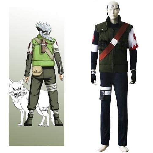 Naruto Haku Ha Cosplay Costume