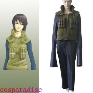 Naruto Shizune Jonin Cosplay Costume