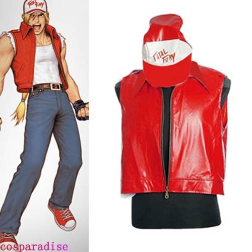 King Of Fighters Terry Cosplay Costume