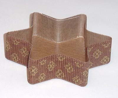 Novacart Single Portion Star 5" point to point. Pack 12