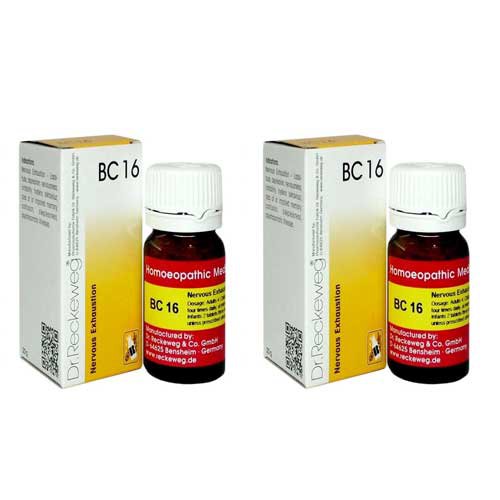 2 x Dr.Reckeweg-Germany Biochemic Combination Tablet BC- 16