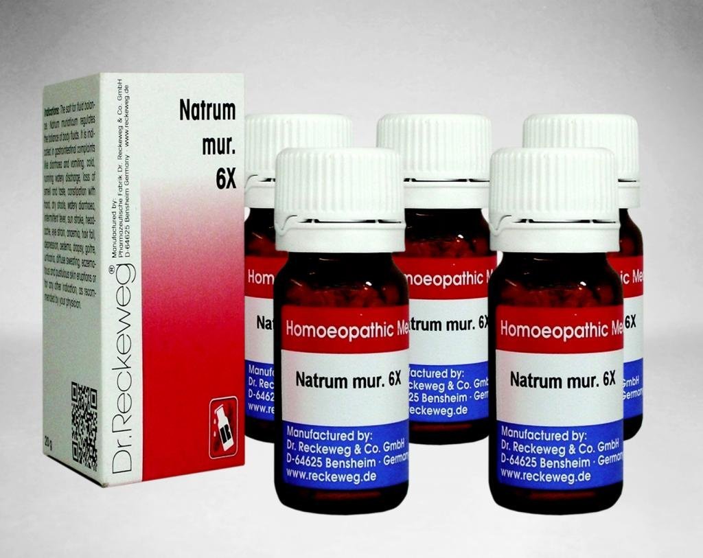 5 x Dr.Reckeweg-Germany Natrum Mur. 6x (Pack of 5)