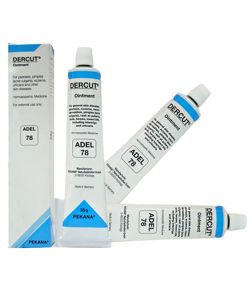 3 x ADEL GERMANY ADEL 78. DERCUT ointment. FAST DELIVERY WITHIN 4 - 7 DAYS