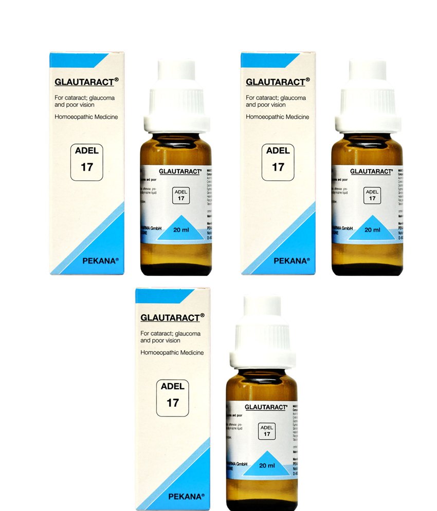 3 x ADEL GERMANY Adel Germany 17 Glautaract Drops . FAST DELIVERY ...