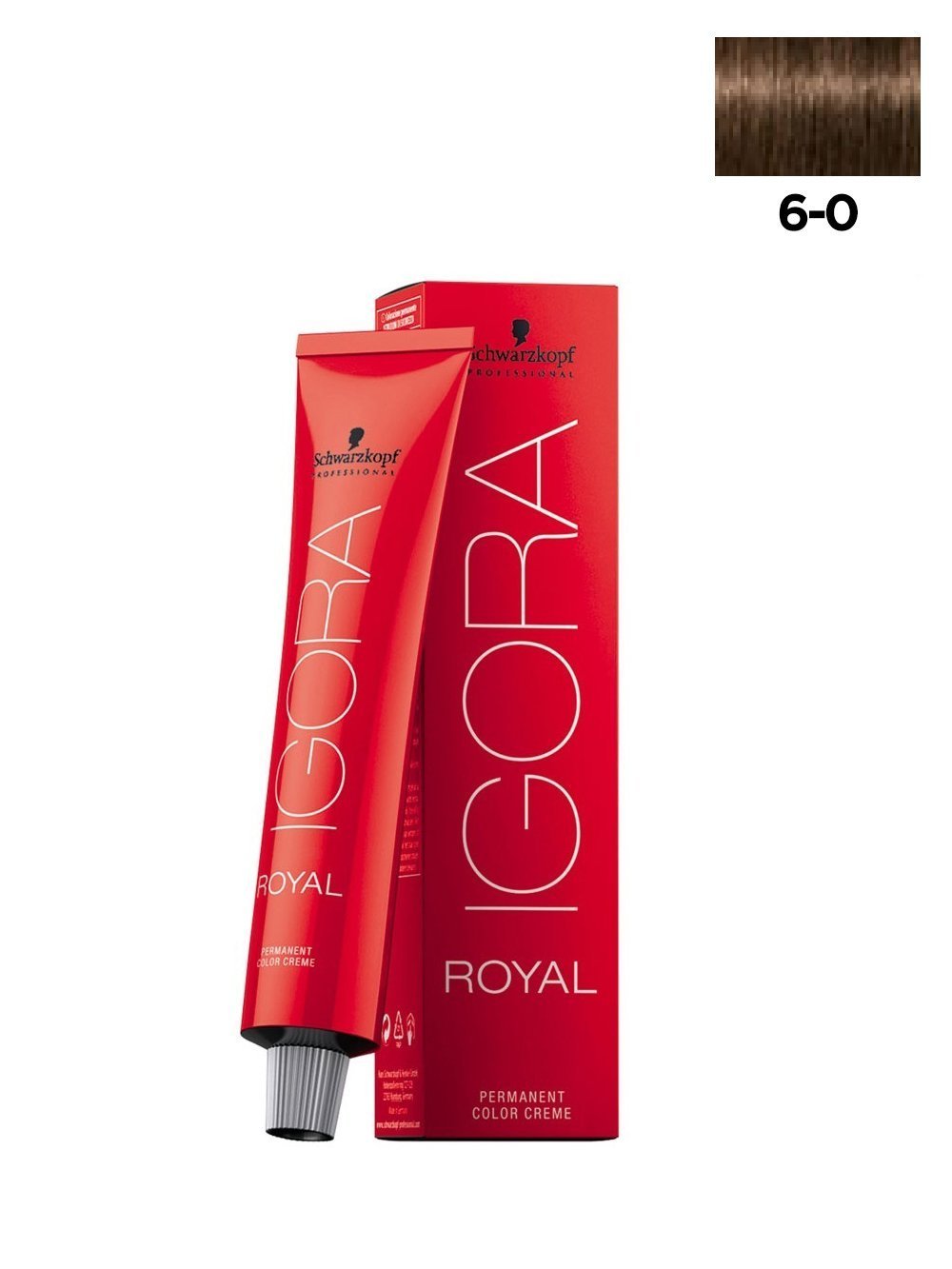 Schwarzkopf Igora Royal Hair Color Creme 6-0 Dark Blonde 60ML