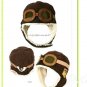 AEROPLANE FIGHTER PILOT CAP HAT w/ EARFLAP FOR BABY BOY GIRL KIDS PLANE ...