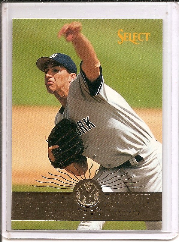 ANDY PETTITTE 1995 Select #163 ROOKIE CARD RC Yankees