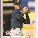 ANDY PETTITTE 1995 Select #163 ROOKIE CARD RC Yankees