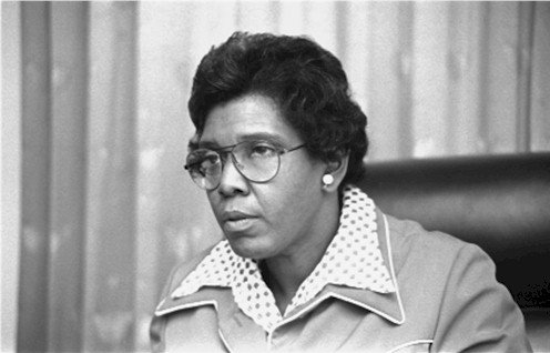 Civil Rights Photo 8X10 Congresswoman Barbara Jordan Congressional chamber