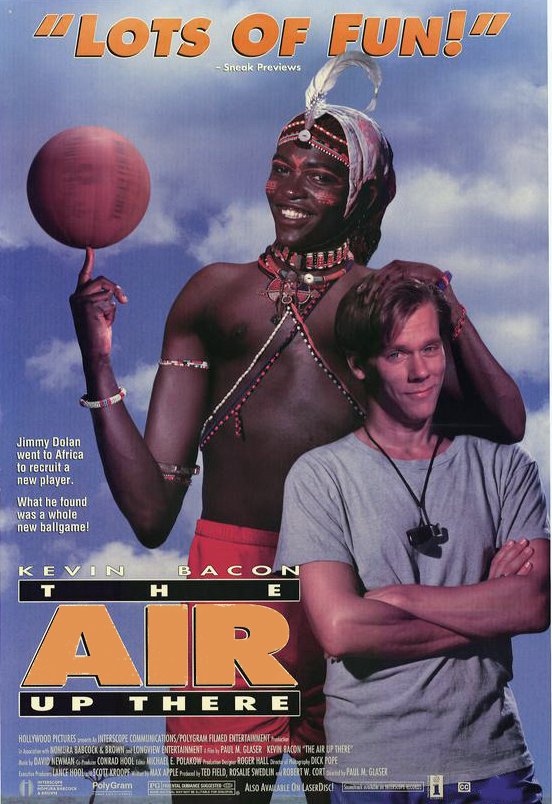 The Air Up There DVD Kevin Bacon 1994