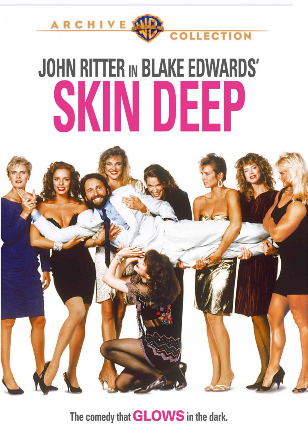 Skin Deep - DVD - 1989 - Blake Edwards - John Ritter, Vincent Gardenia MOD
