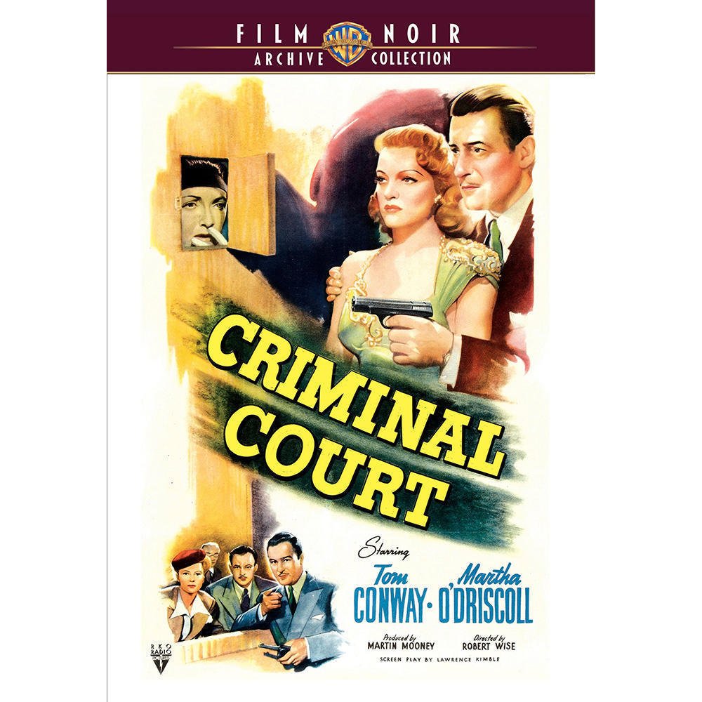 Criminal Court - 1946 - DVD - Tom Conway, Martha O'Driscoll, June Clayworth