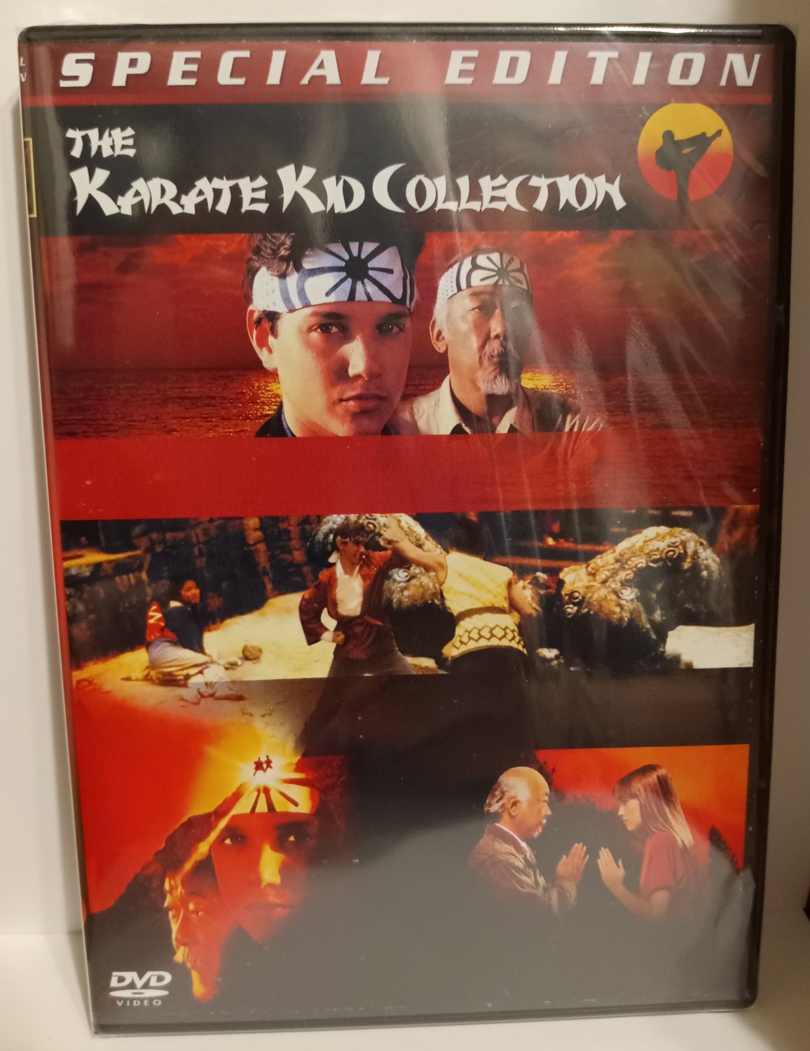 The Karate Kid Collection DVD Set Ralph Macchio Pat Morita 4 films
