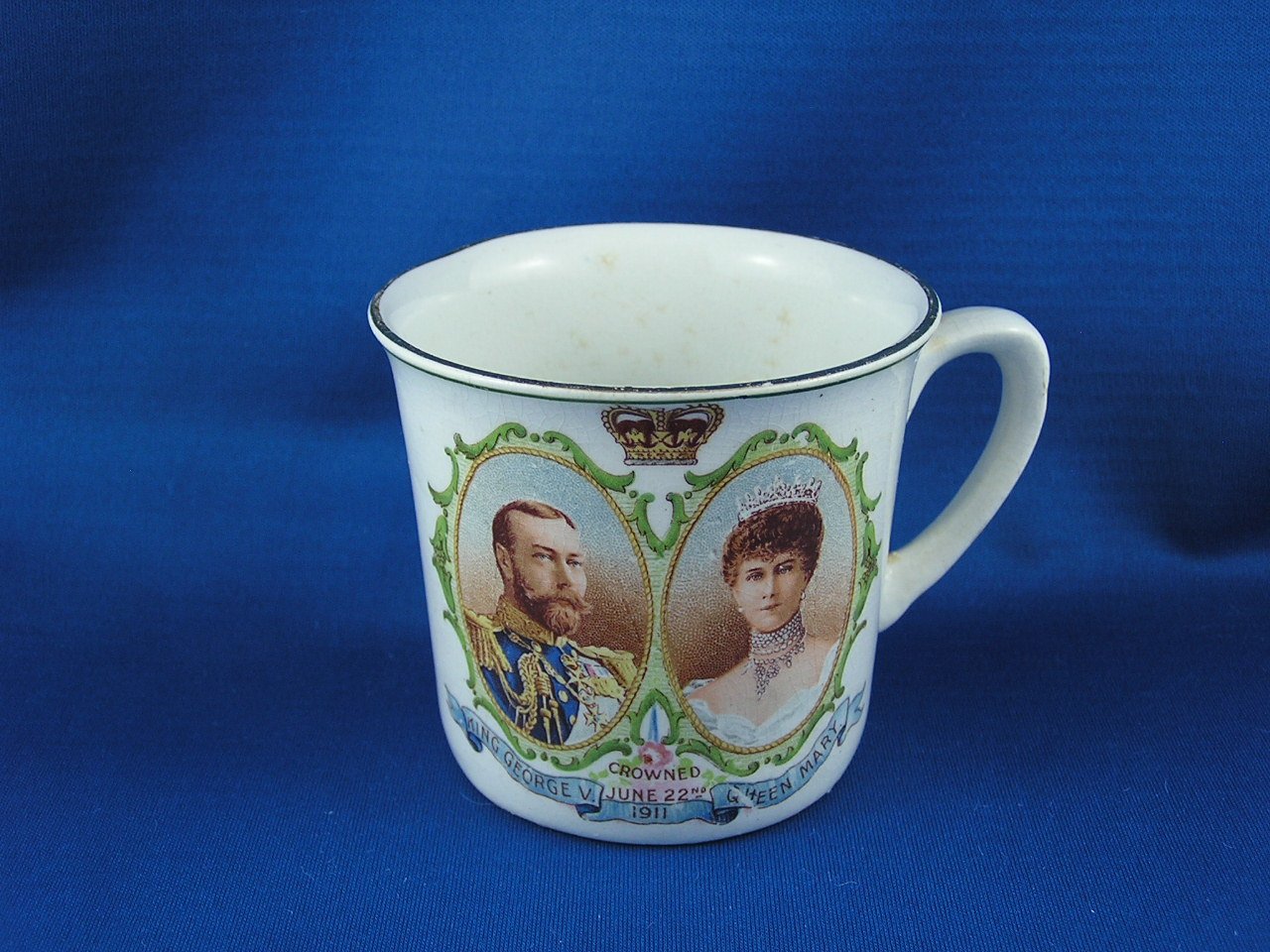 King George V Coronation Mug - Royal Wintonia Grimwades