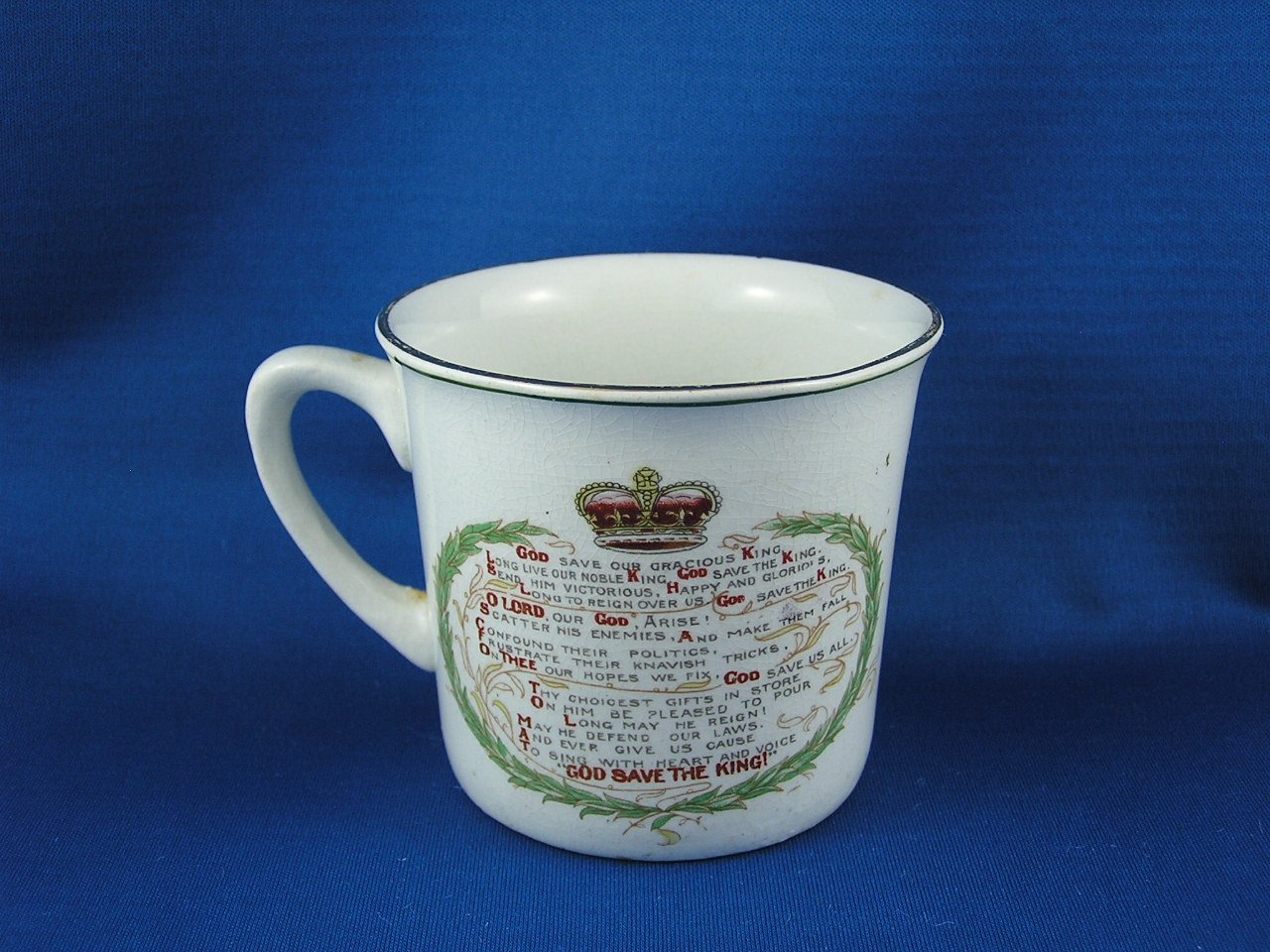 King George V Coronation Mug - Royal Wintonia Grimwades