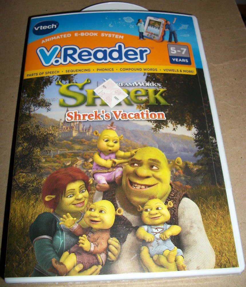 V Tech Smile Motion Shrek Forever After Education Video Game MIB FREE ...