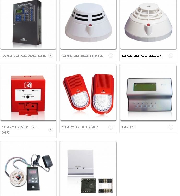 Fire floor displayer conventional fire alarm repeater 16 zones