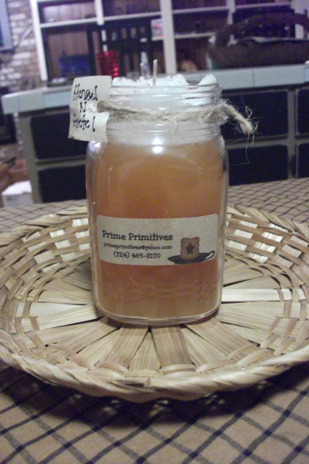 Primitive Jar Candles ~HANSEL N GRETEL~