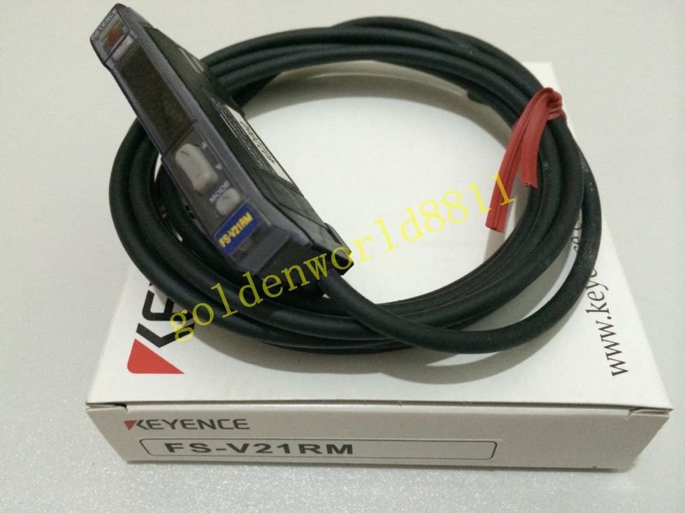 NEW KEYENCE Optical fiber sensor FS-V21RM good in condition for ...