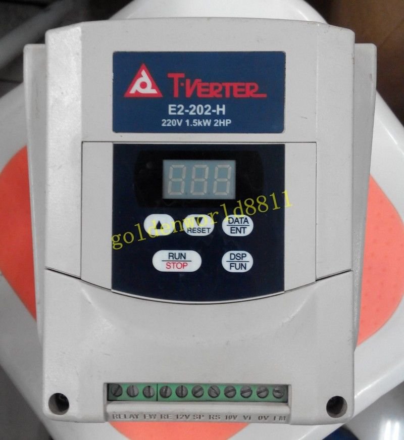 T-VERTER inverter E2-202-H 1.5KW 220V good in condition for industry use