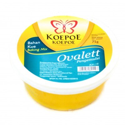 Koepoe-Koepoe Baking Mix Ovalett emulsifiers 75 gram Ovalette
