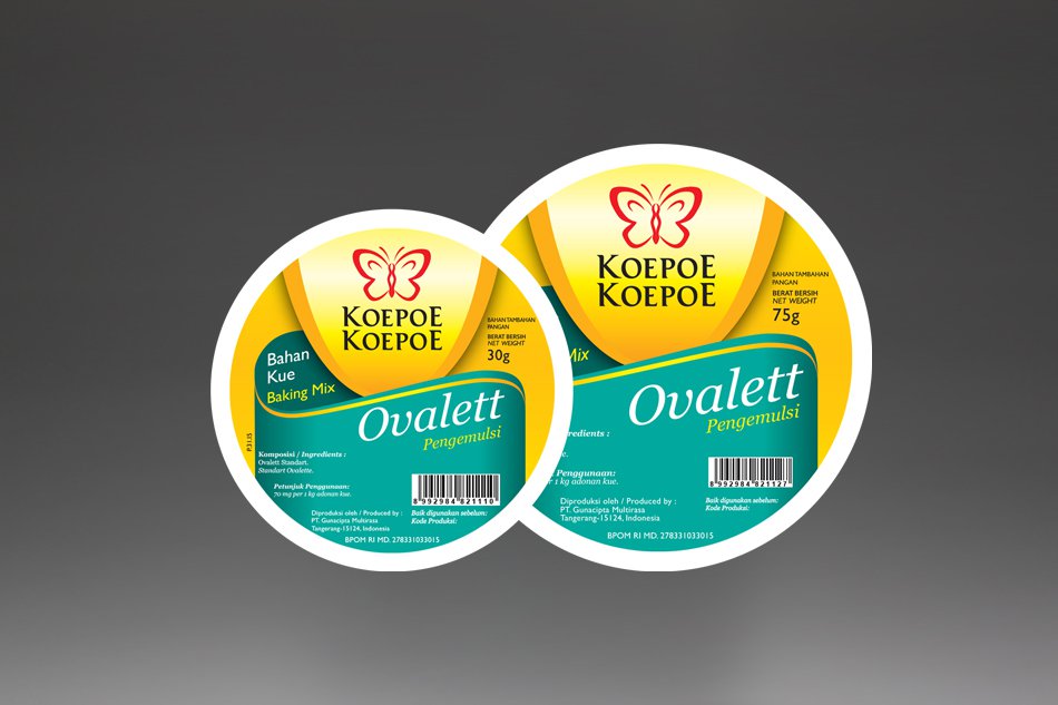 Koepoe-Koepoe Baking Mix Ovalett emulsifiers 30 gram Ovalette