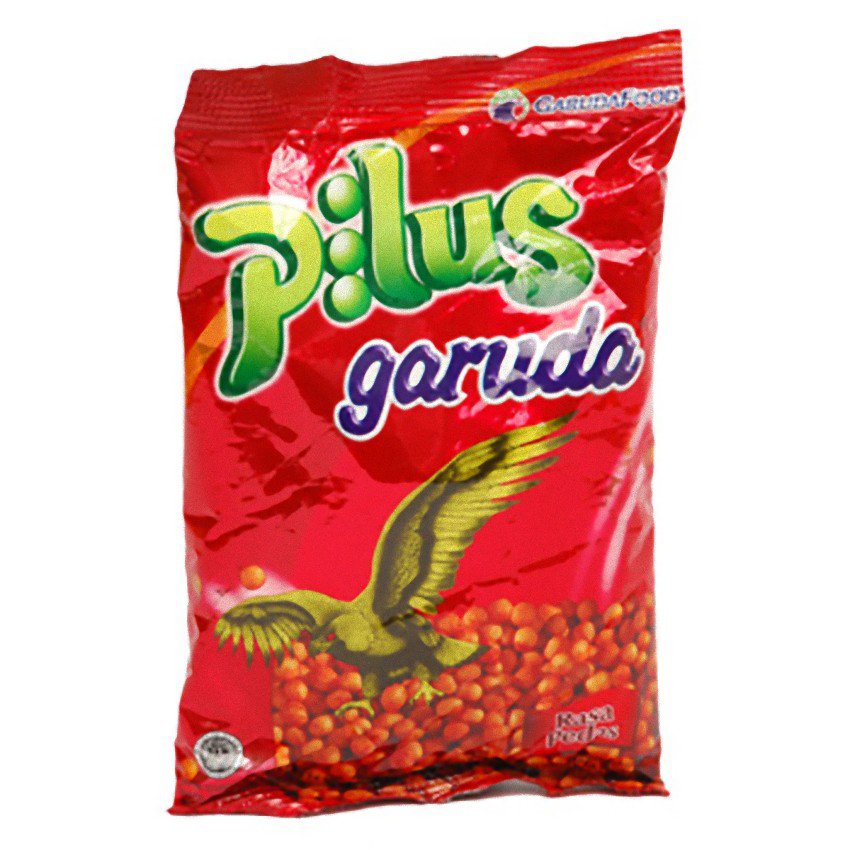 Garuda Pilus Pedas 95 Gram Ball shapped snack hot flavor