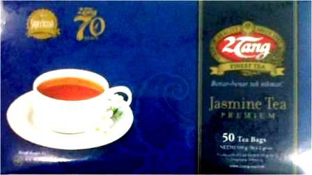 2Tang Jasmine premium tea bags 100 gram - 2 Tang teh celup melati ...