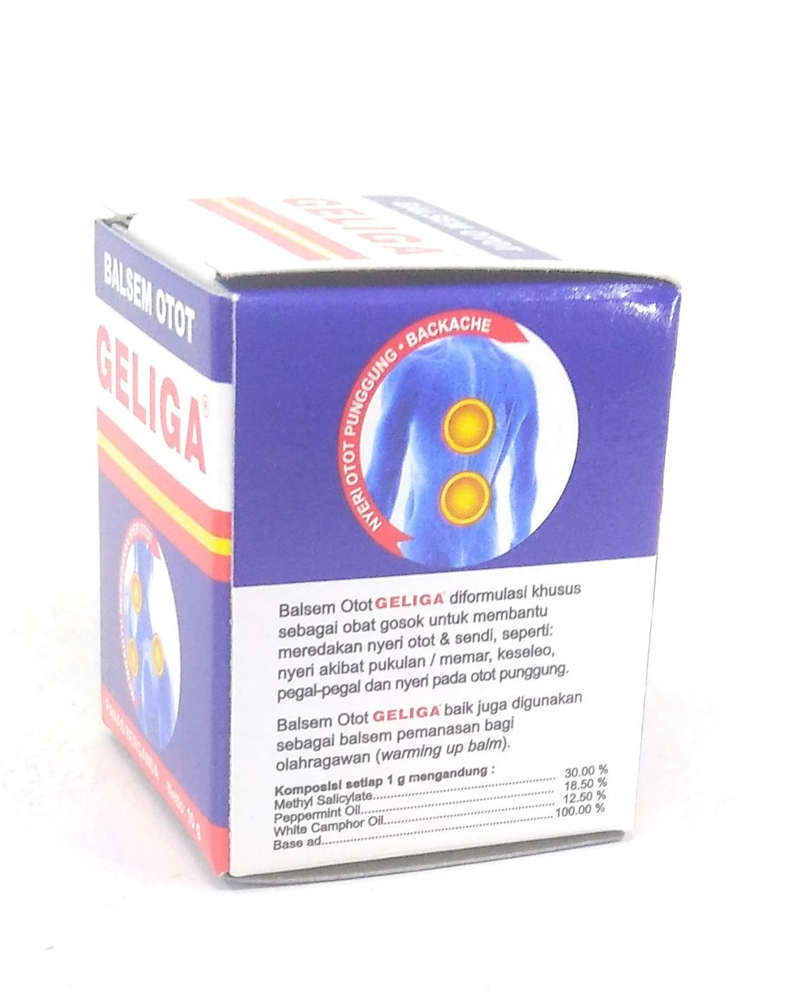 Geliga Muscular Balm Repeated Heat 10 Gram (pack of 4)