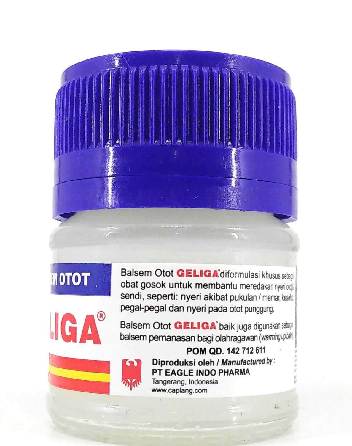 Geliga Muscular Balm Repeated Heat, 20 Gram (pack of 2)