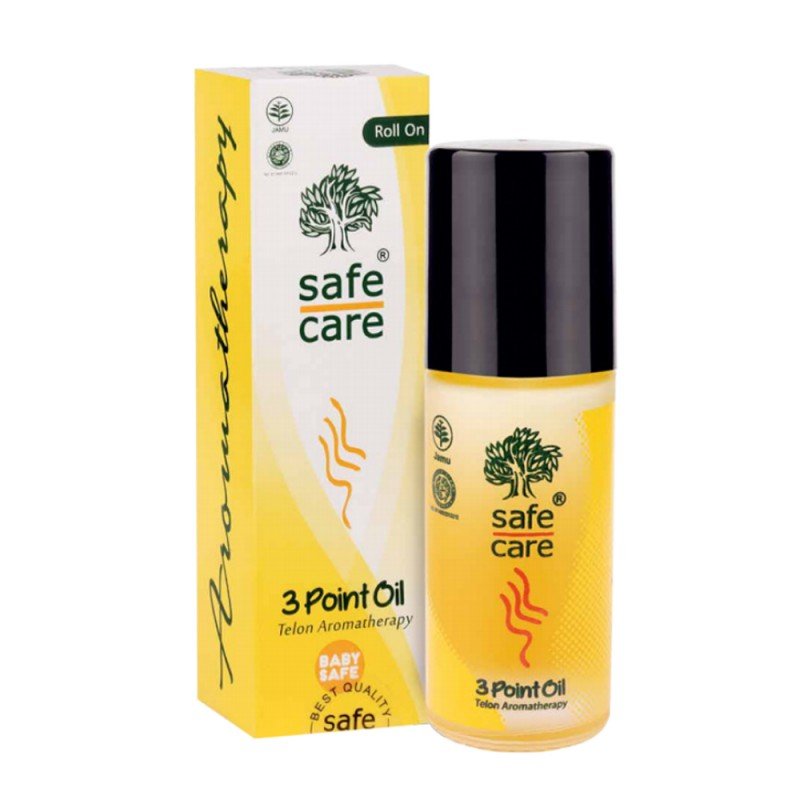 Safe Care Roll On 3 Point Oil (Telon Aromatherapy), 30 Ml