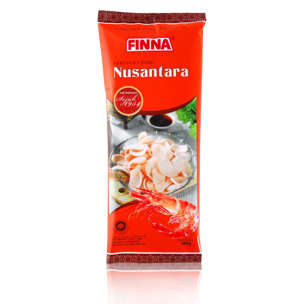 Finna Nusantara Shrimp Crackers, 380 grams