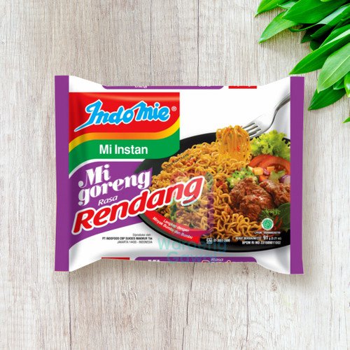 Indomie Rendang Fried Instant Noodles, 91gram (Pack of 10) Indomie Rendang Fried Instant Noodles, 91gram (Pack of 10)