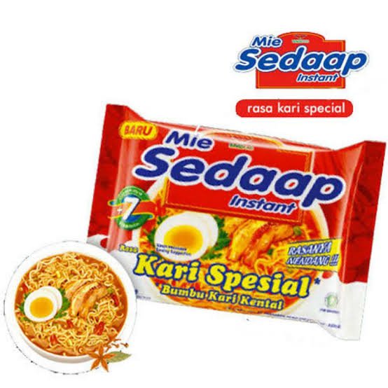 Sedaap Special Curry Instant Noodles, 75gram(Pack of 5)