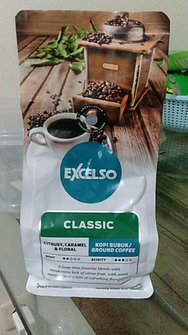 Excelso Classic - Ground Coffee 200 gr (pouch)