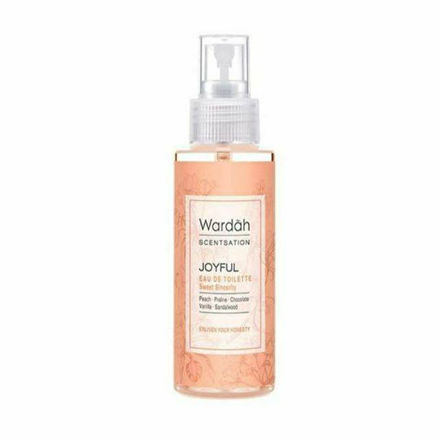 Wardah Scentsation Body Mist Joyfull, 100 ml (Pack of 2)