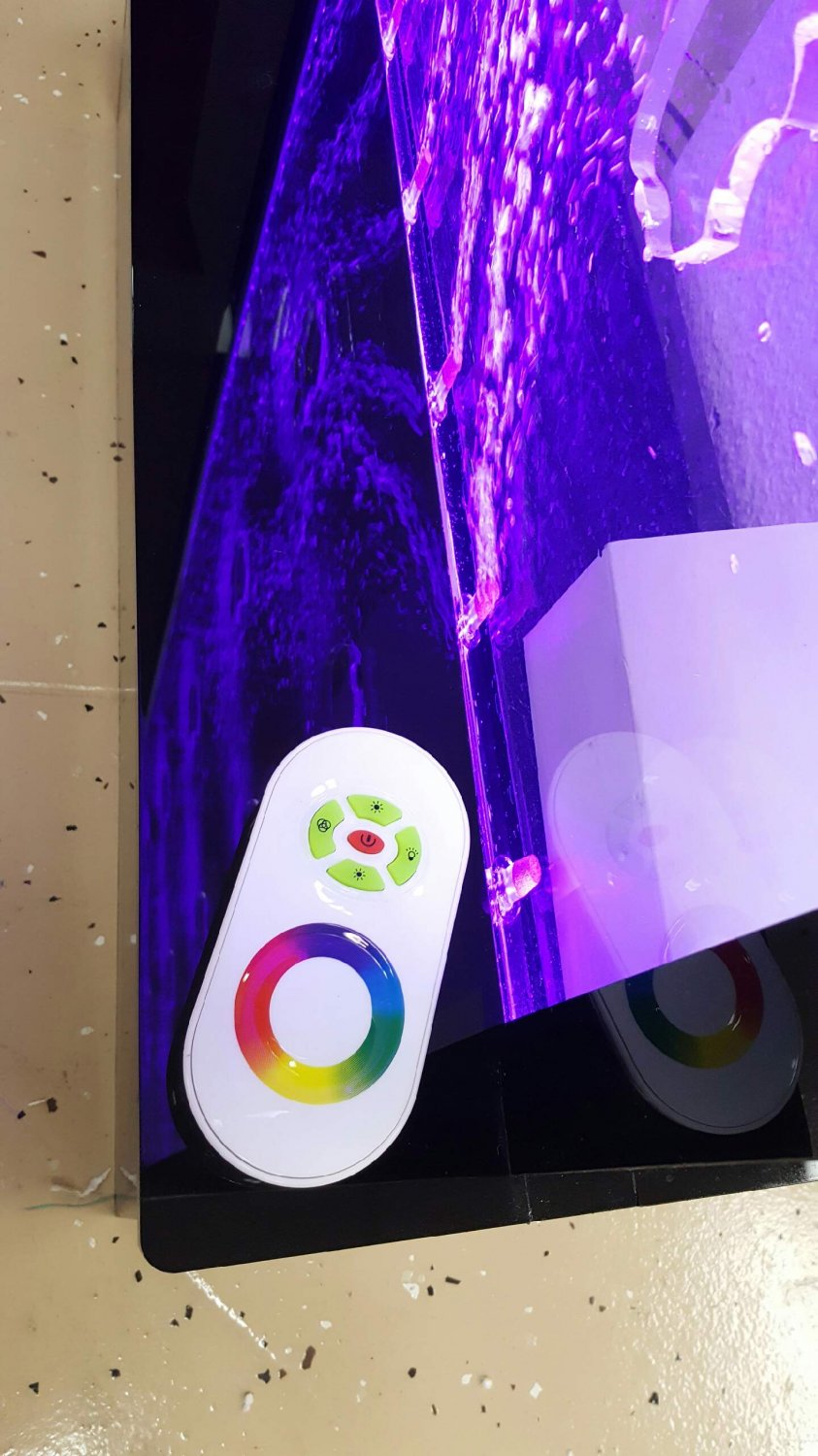 Large 6' Tall Full Color LED Lighting Bubble Wall Floor Panel Display w ...