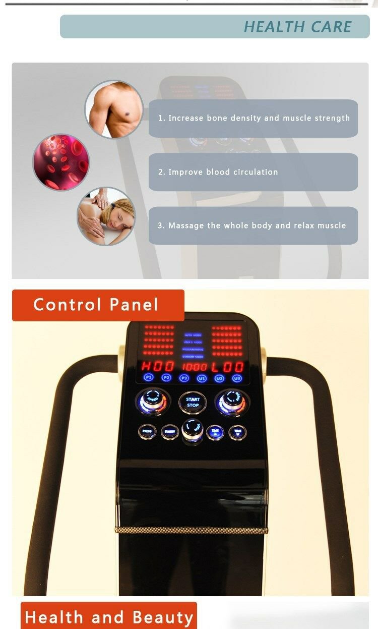 Pro Series Dual Motor 1500w Whole Body Power Vibe Vibration Plate ...