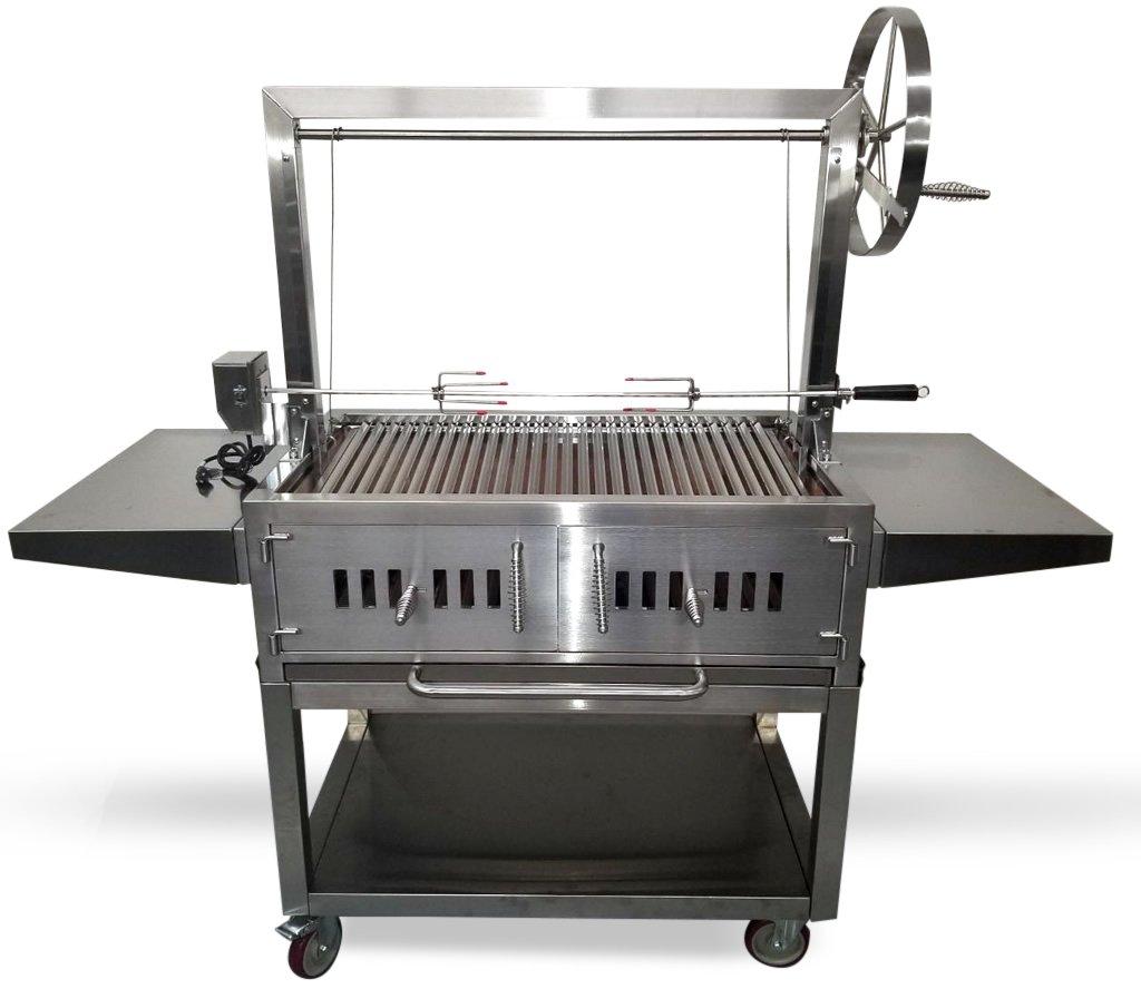 Stainless Steel Outdoor Charcoal BBQ Parrilla Santa Maria / Argentine ...